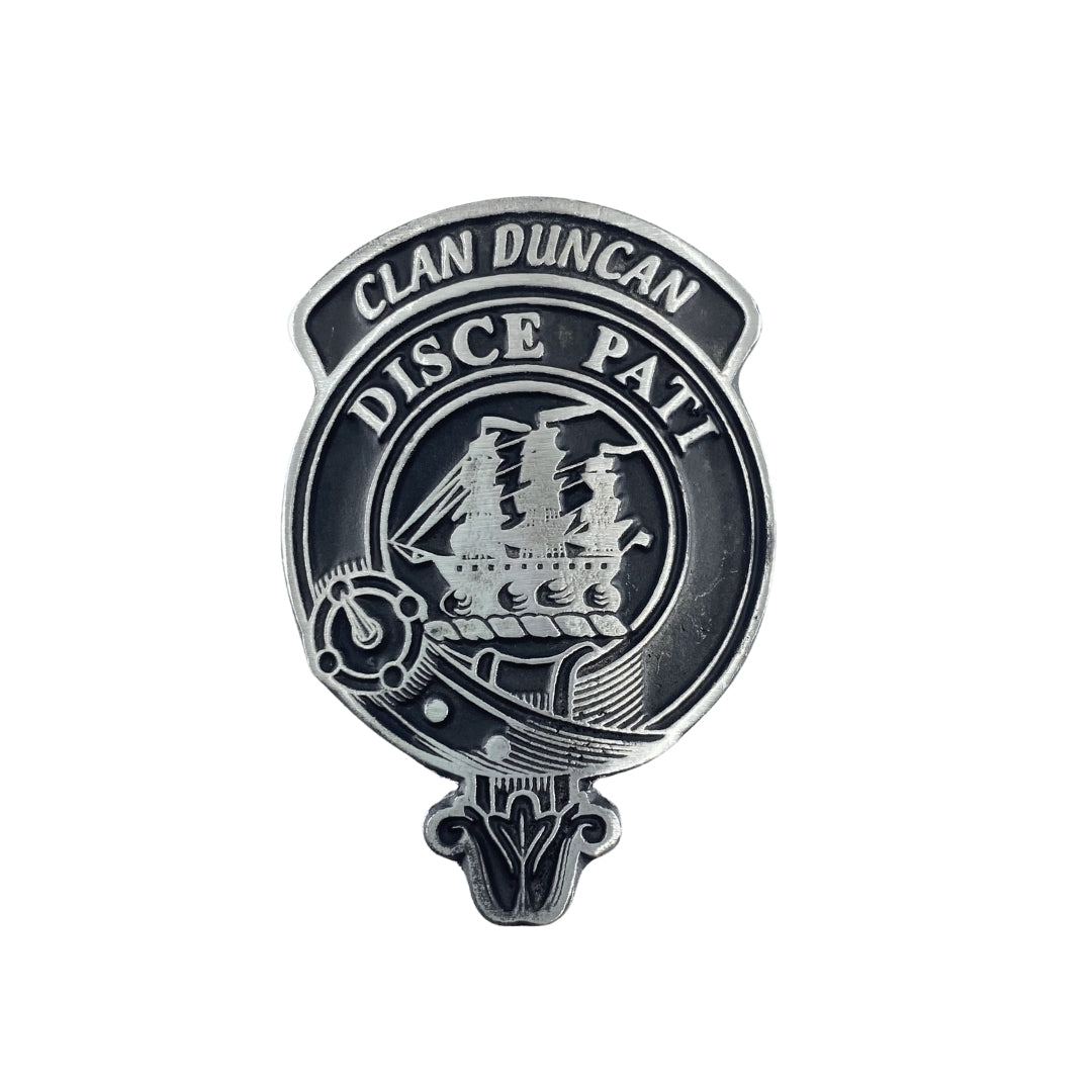 Duncan Clan Crested Rocks Glass