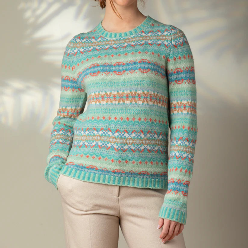 Kinross Sweater Opal | Scottish Shop