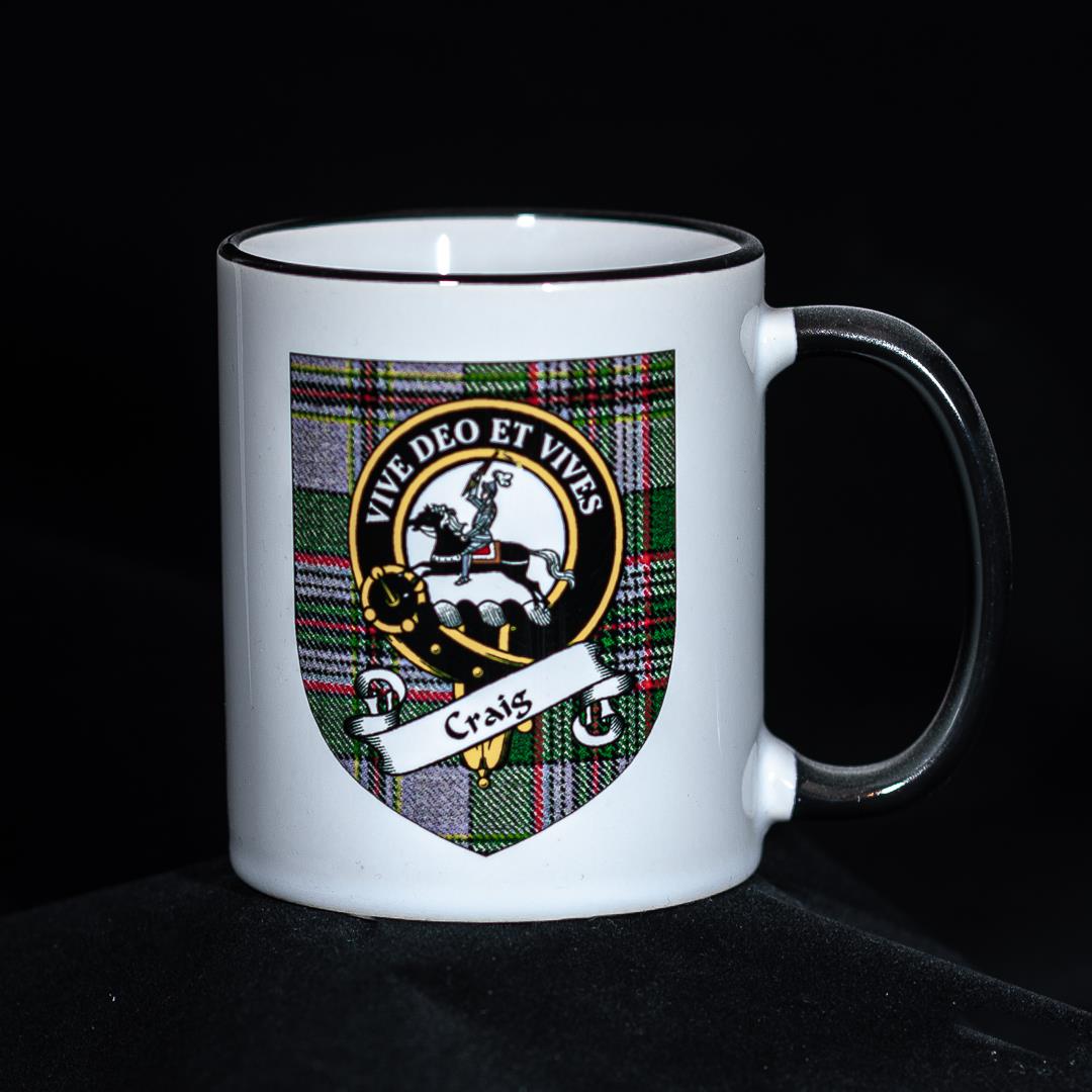 Craig Clan Crest Mug | Scottish Shop