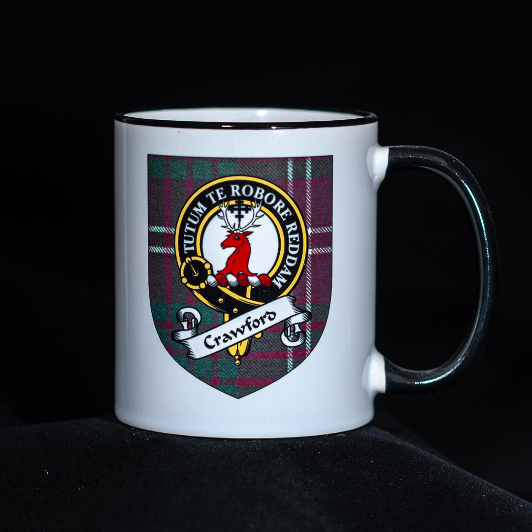 Crawford Clan Crest Mug | Scottish Shop