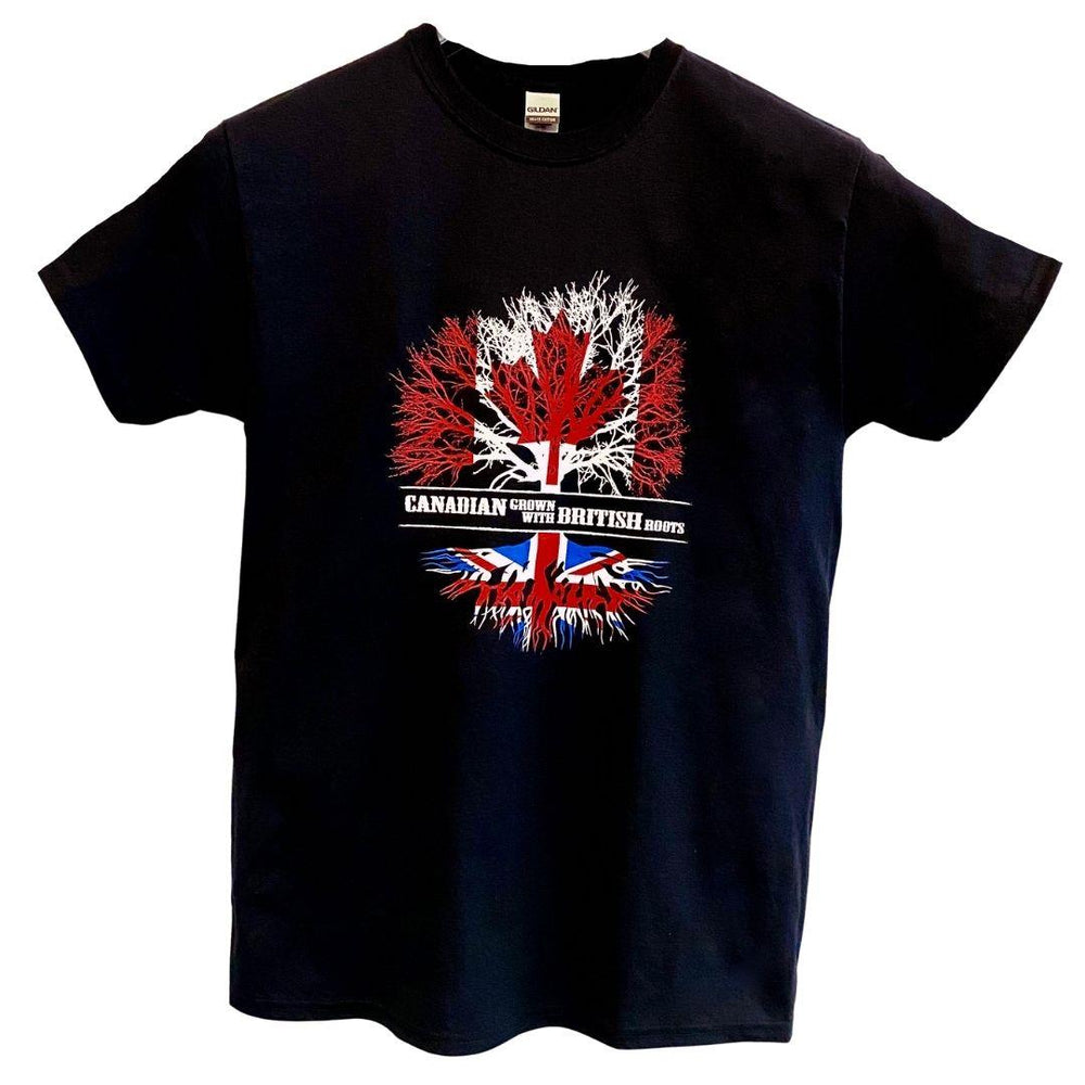 Canadian Grown with British Roots T-Shirt