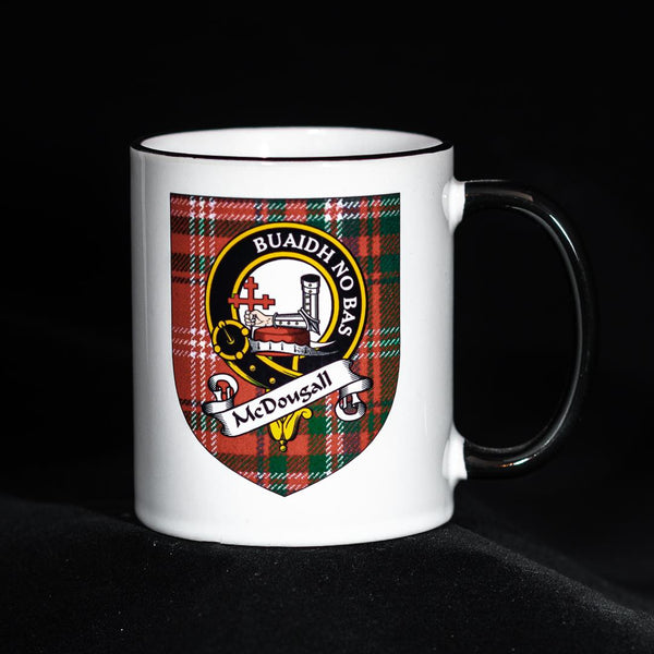 MacDougall Clan Crest Mug | Scottish Shop – MacLeods Scottish Shop