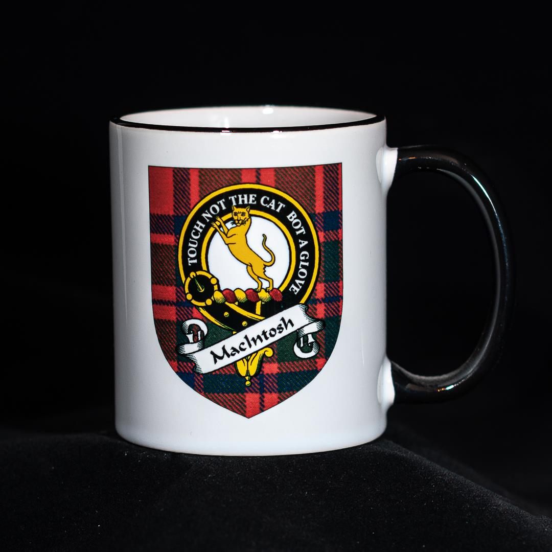 MacIntosh Clan Crest Mug | Scottish Shop