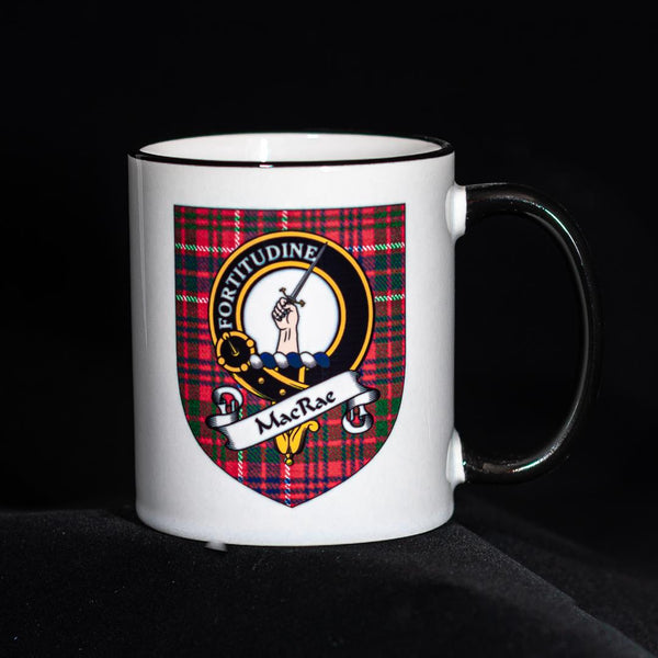 MacRae Clan Crest Mug | Scottish Shop – MacLeods Scottish Shop